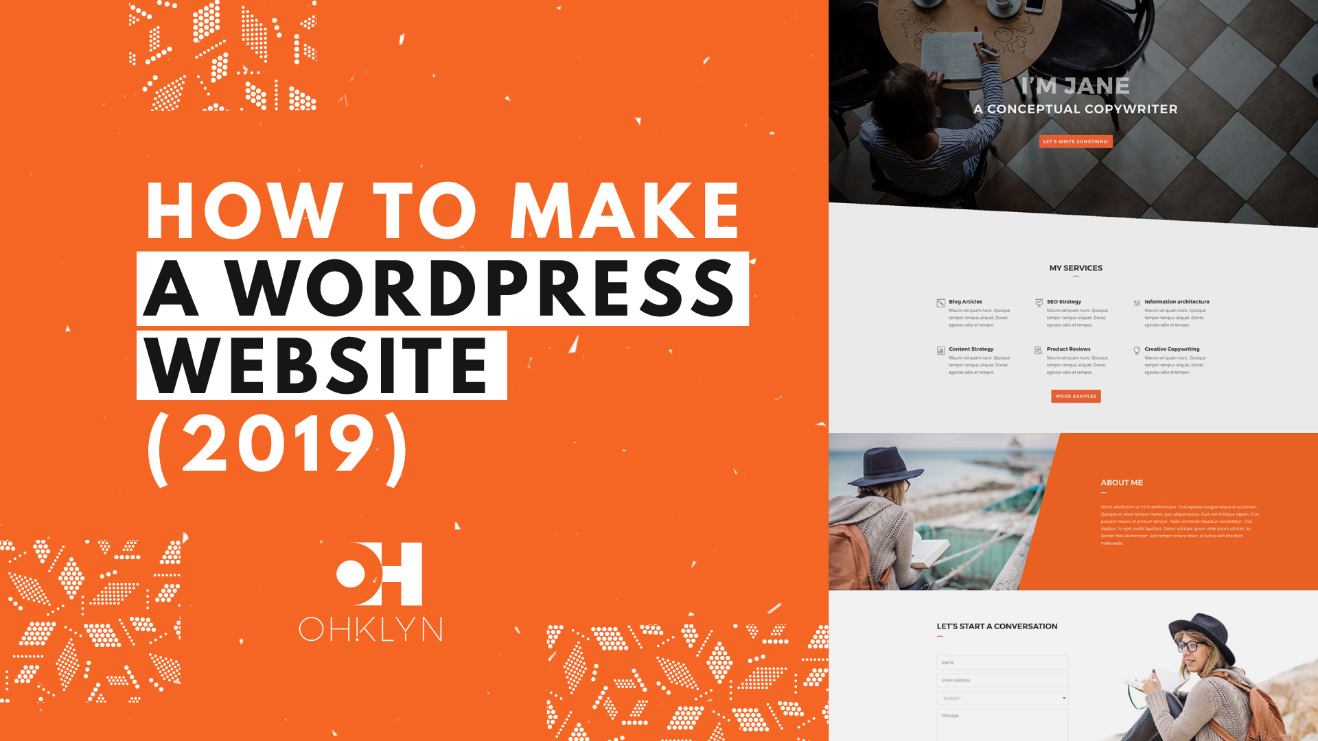 How to Make a WordPress Website 2019 | Step by Step Beginners Tutorial