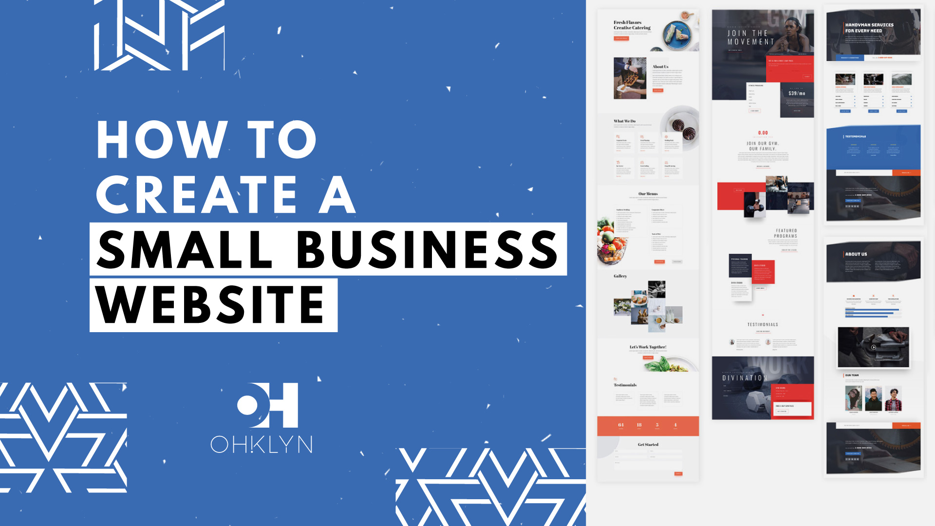 How To Create A Small Business Website Free WordPress Tutorial 2019 