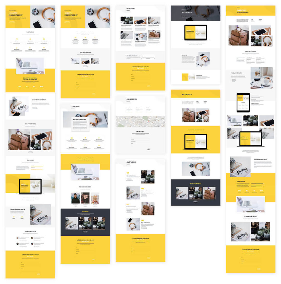 Free Divi Layouts (2022) - Best Layout Packs for Divi WordPress Theme